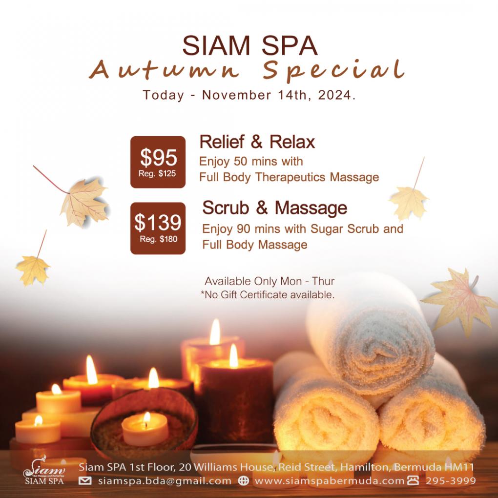 Siam Spa Autumn Special 2024